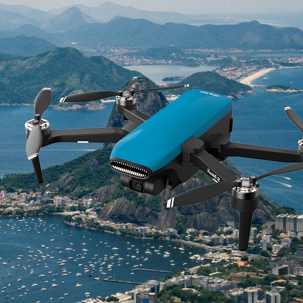 500m Height 3840×2160 Brushless RC Drones 500mA CFLY With Hd GPS 4K Camera